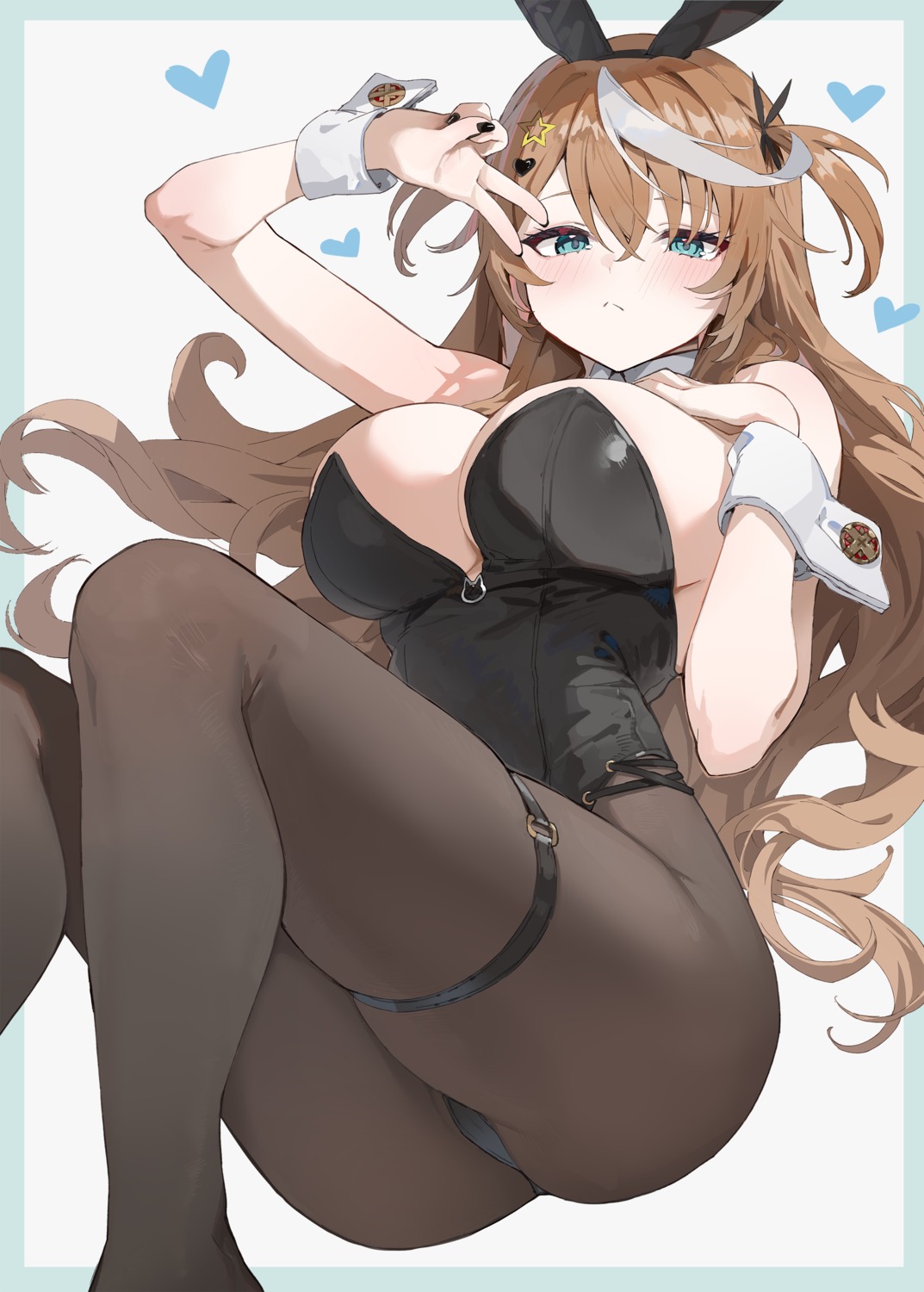 simao (x x36131422) mochi-chan (simao) animal ears bunny ears bunny girl cameltoe garter no bra ...